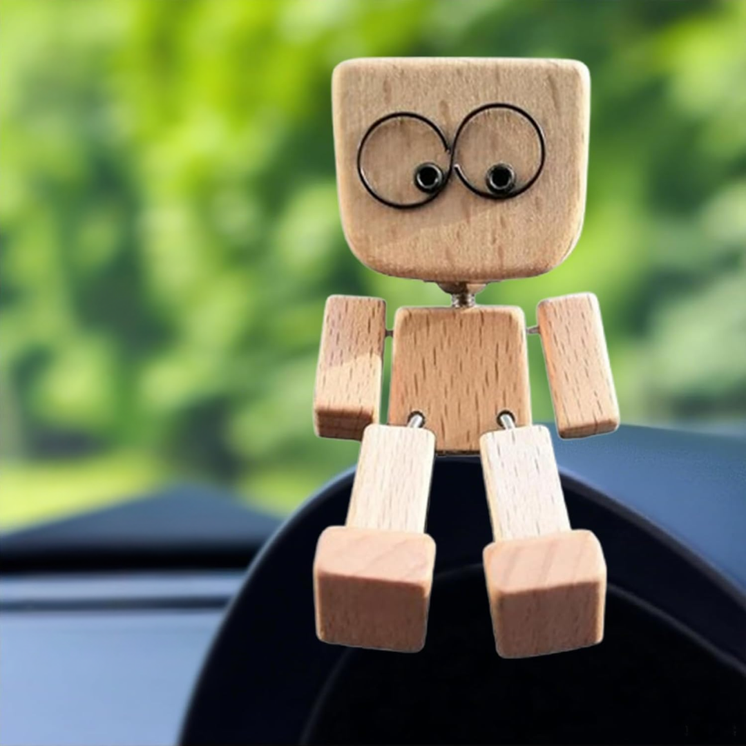 Houten Dashboard Poppetje – Mallow May